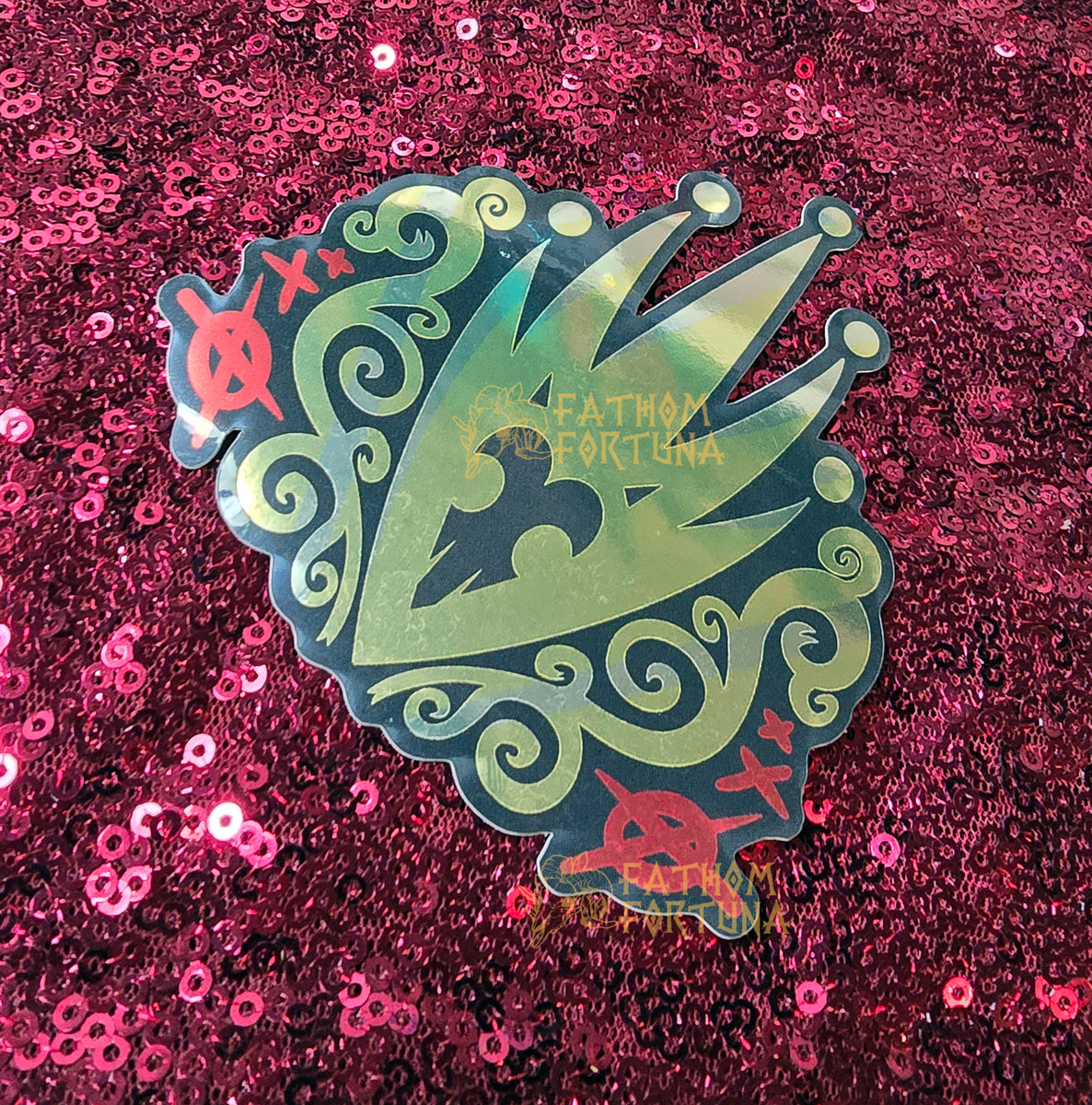 Stolitz Crest Mirror Effect Vinyl Sticker – Fathom Fortuna